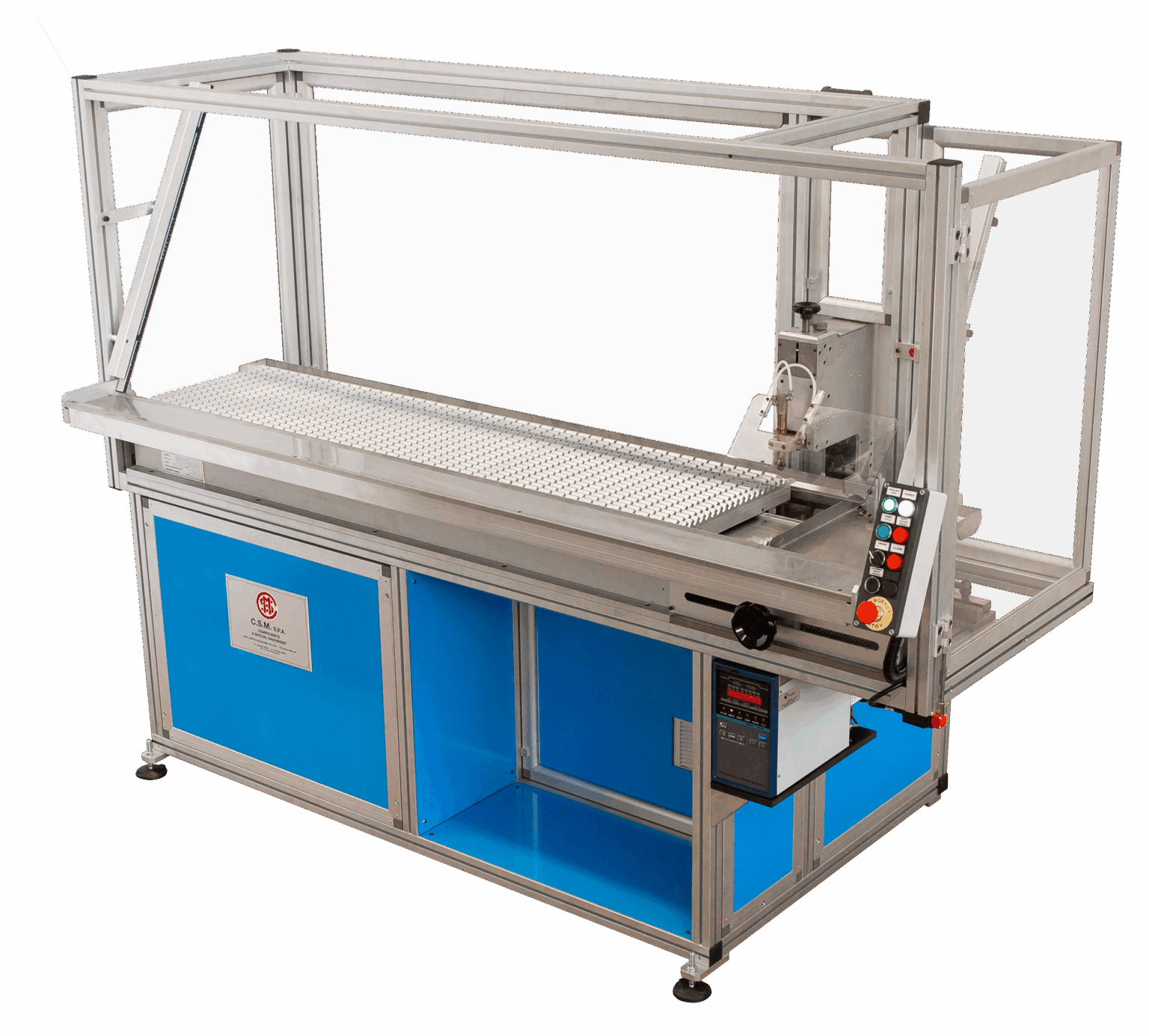 Semi-automatic coil-pin welding - CSM MACHINERY