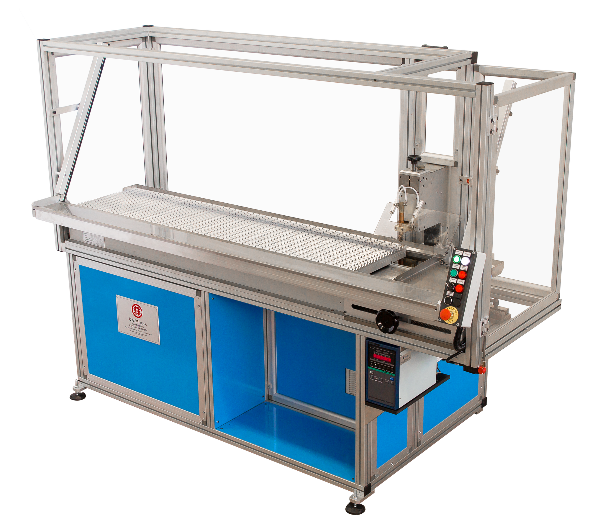 Semi-automatic coil-pin welding - CSM MACHINERY